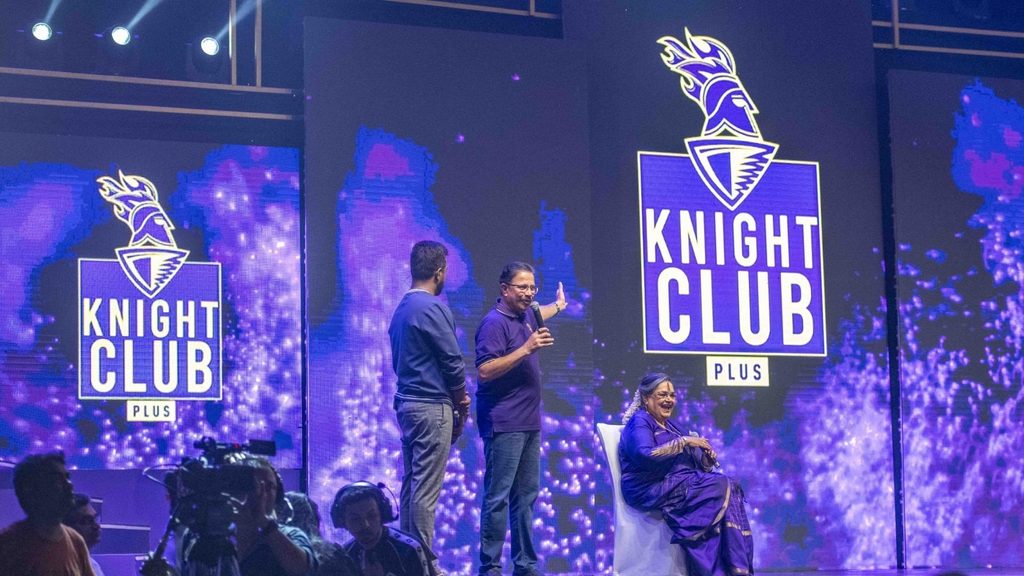 KKR Unveils The Knight Club Plus App with a Bang!